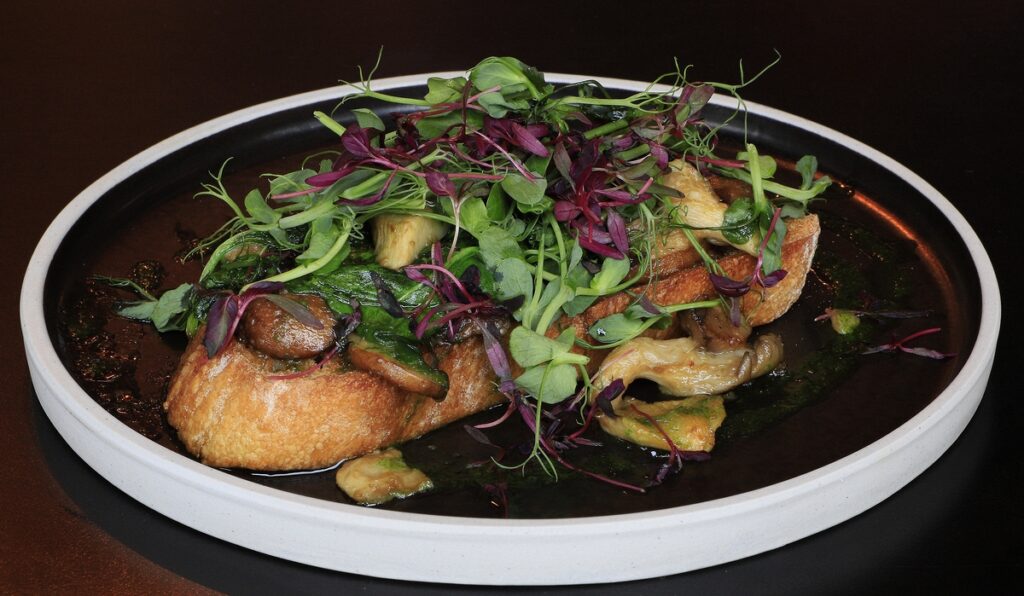 Locally sourced food at Lowther Castle & Gardens